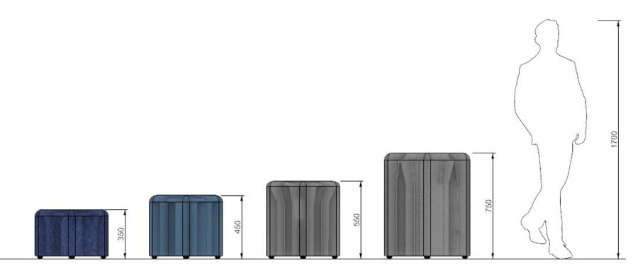 Puff Hexagonal - Duratta