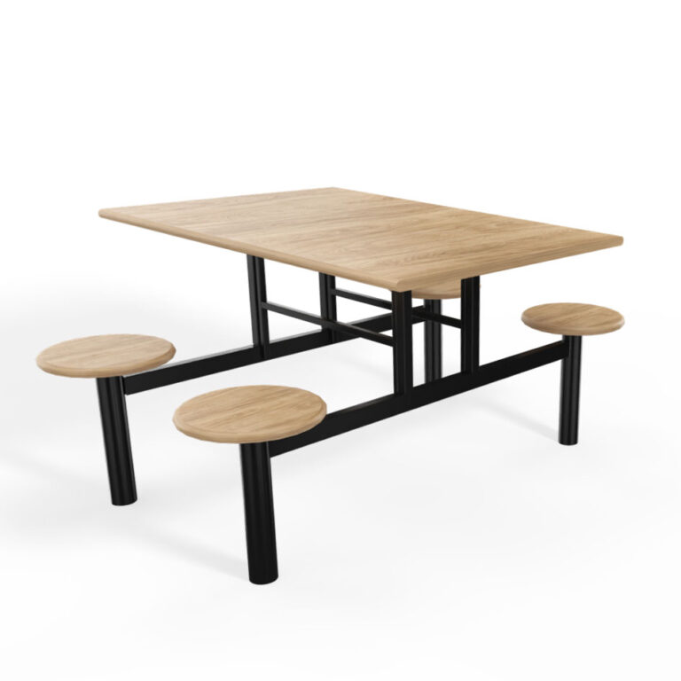 Mesa para refeitório 4 Lugares MZ - Duratta